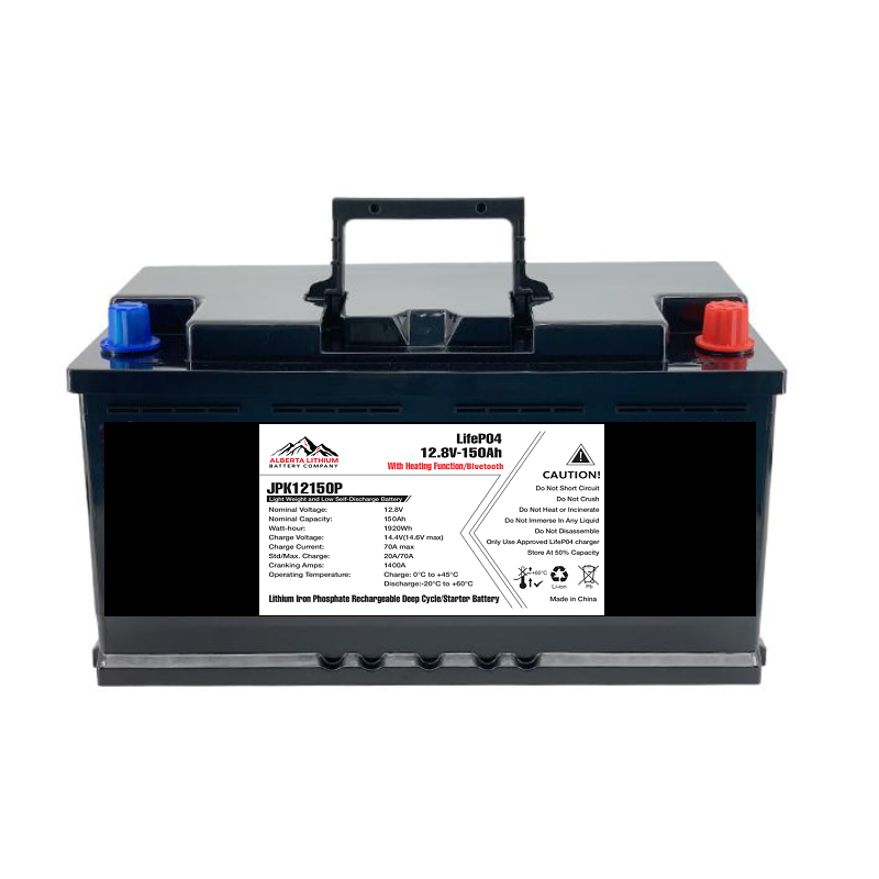 ALBERTA LITHIUM The Beast Starter/Deep Cycle Battery - 13.2V, 150AH, 1 ...