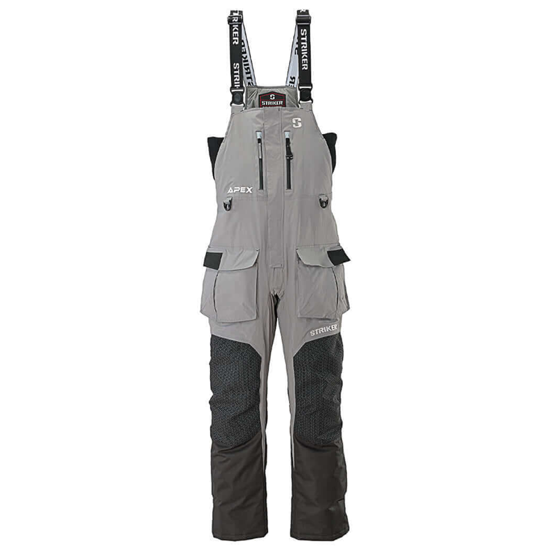 STRIKER Apex Bib - GREY/BLACK — RPM Outdoors